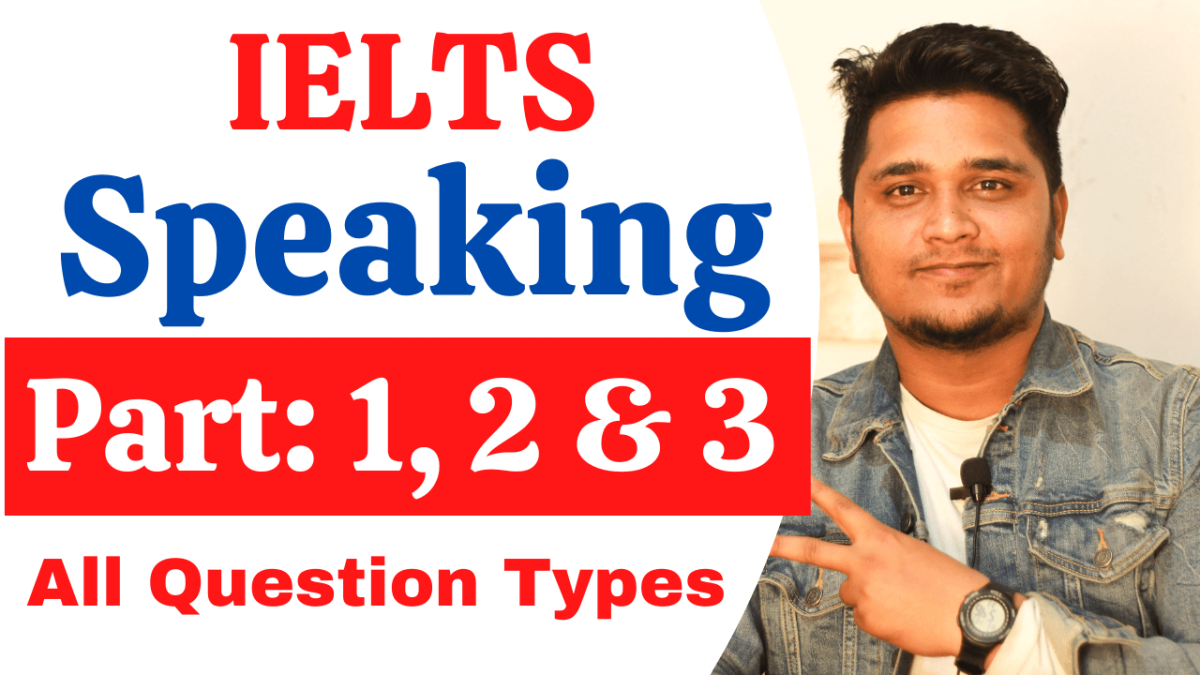 IELTS Speaking Part-1, 2 & 3 | IELTS Speaking Materials. – English World BD